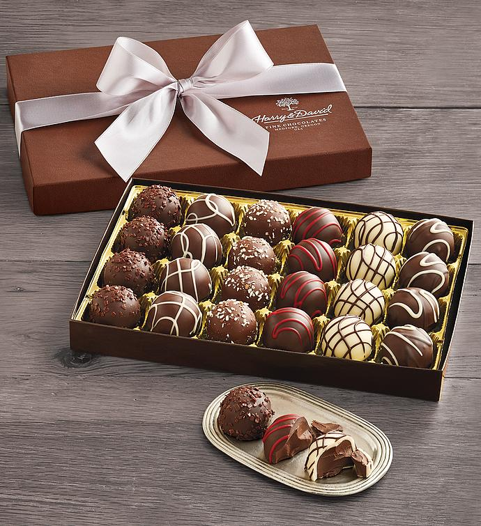 gold truffle boxes — VIRGIN Printing USA