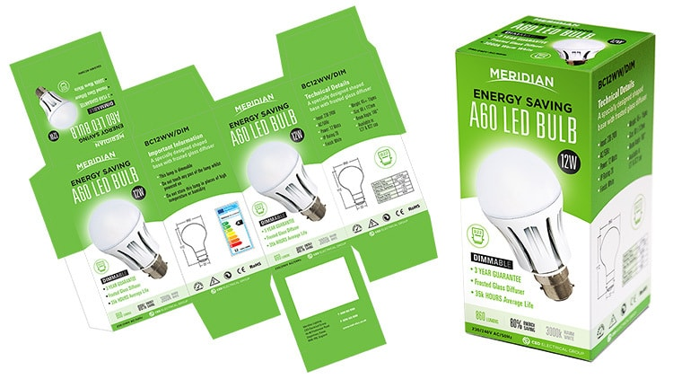 light bulb boxes — VIRGIN Printing USA